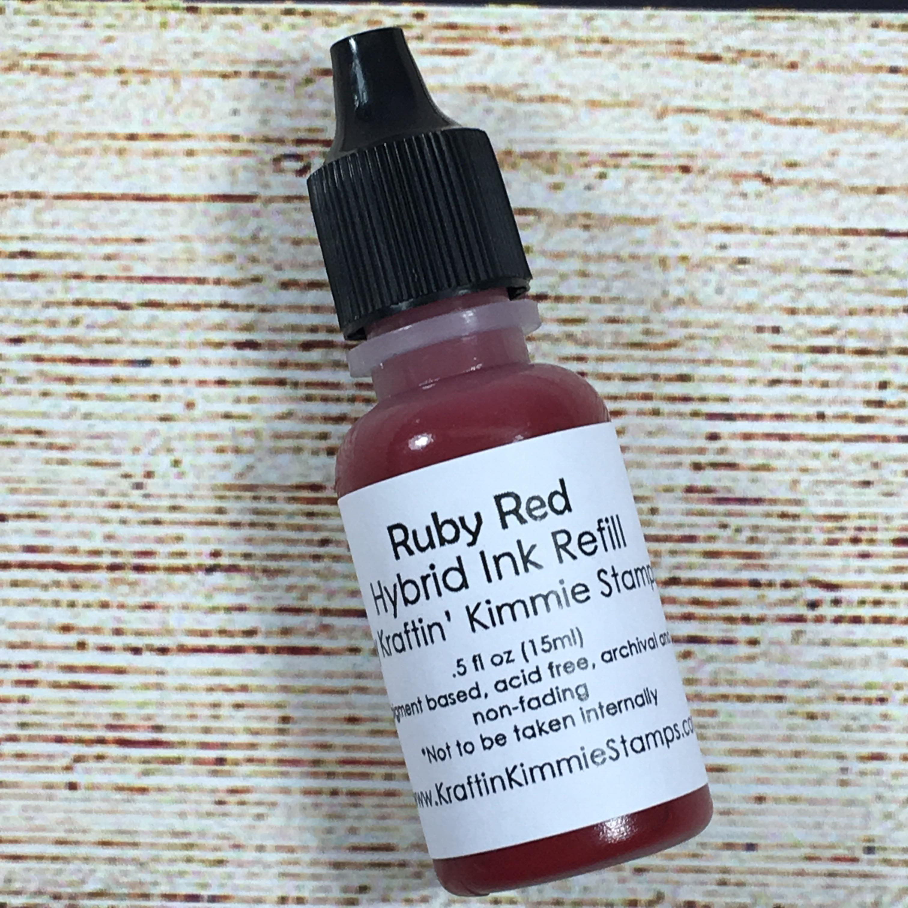 Ruby Red Ink Refill! - Kraftin Kimmie Stamps