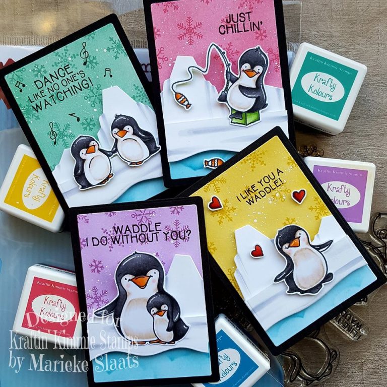 Perky Penguins! – Kraftin Kimmie Stamps