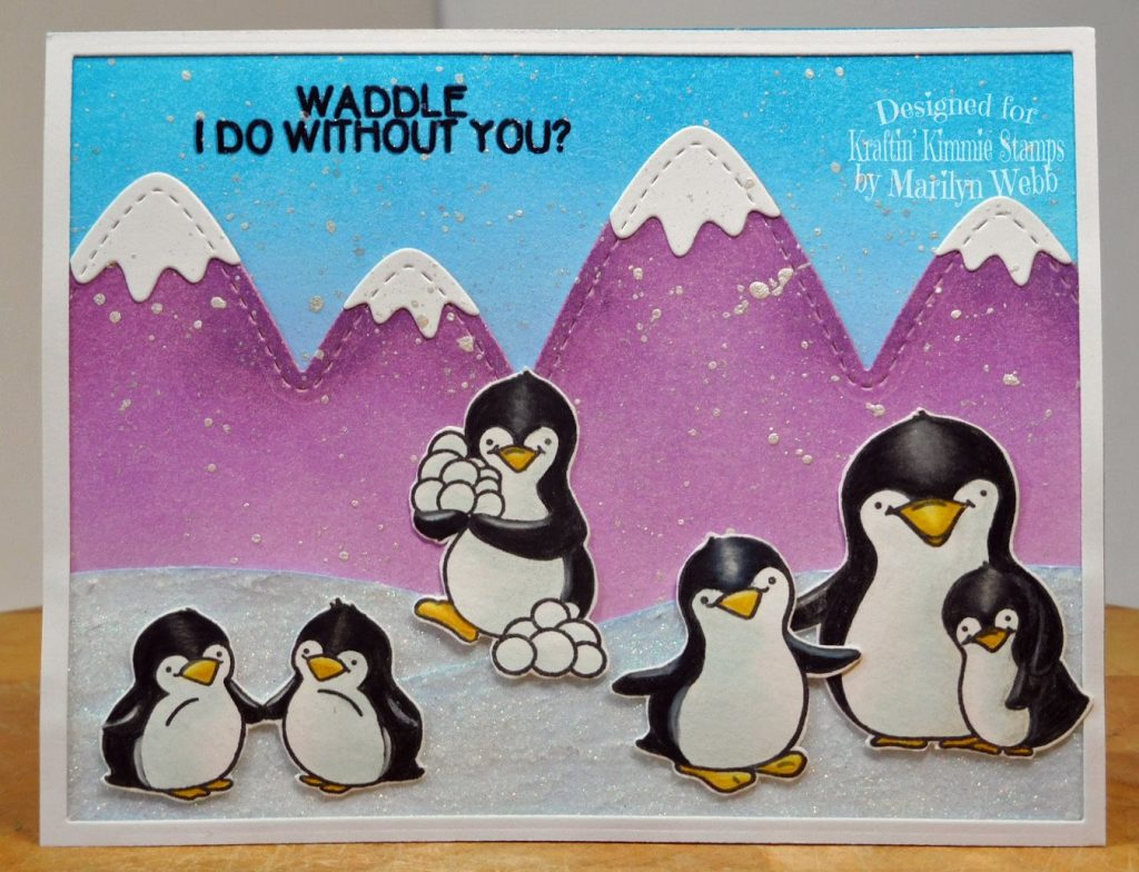 Perky Penguins! – Kraftin Kimmie Stamps