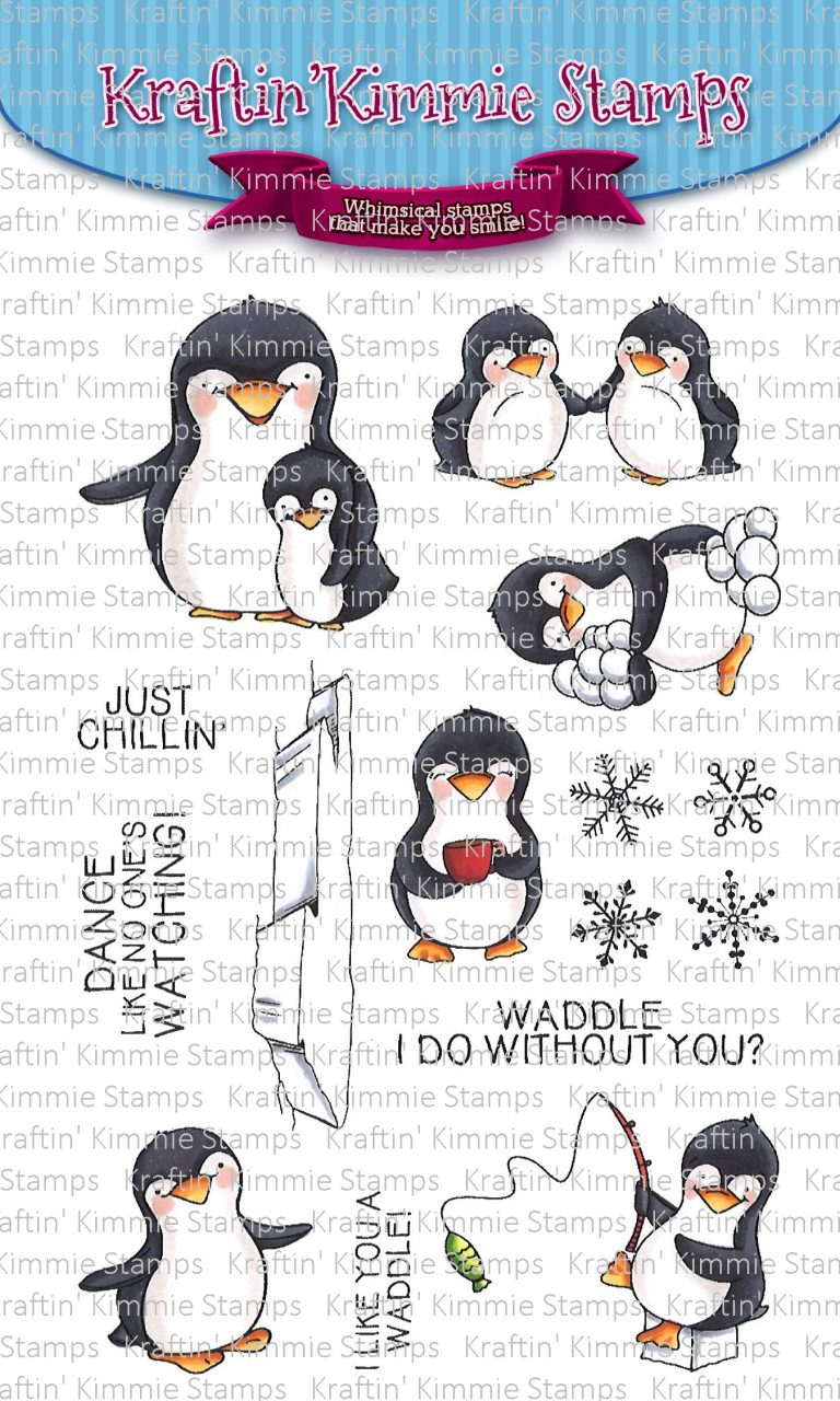 Perky Penguins! – Kraftin Kimmie Stamps