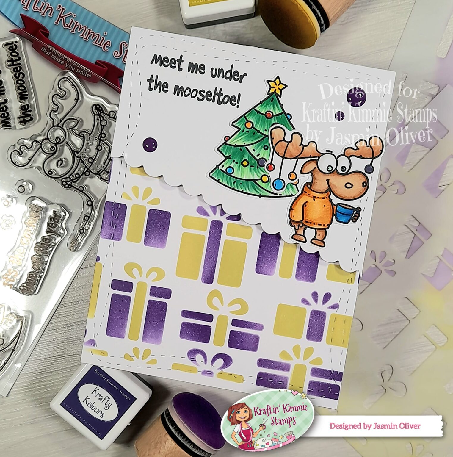 Gifts Galore Layering Stencils! – Kraftin Kimmie Stamps