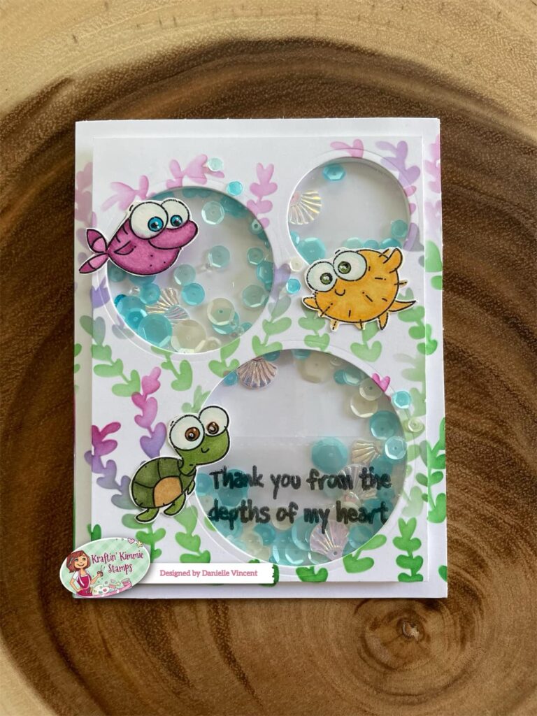 Underwater Scenery Layering Stencils! – Kraftin Kimmie Stamps